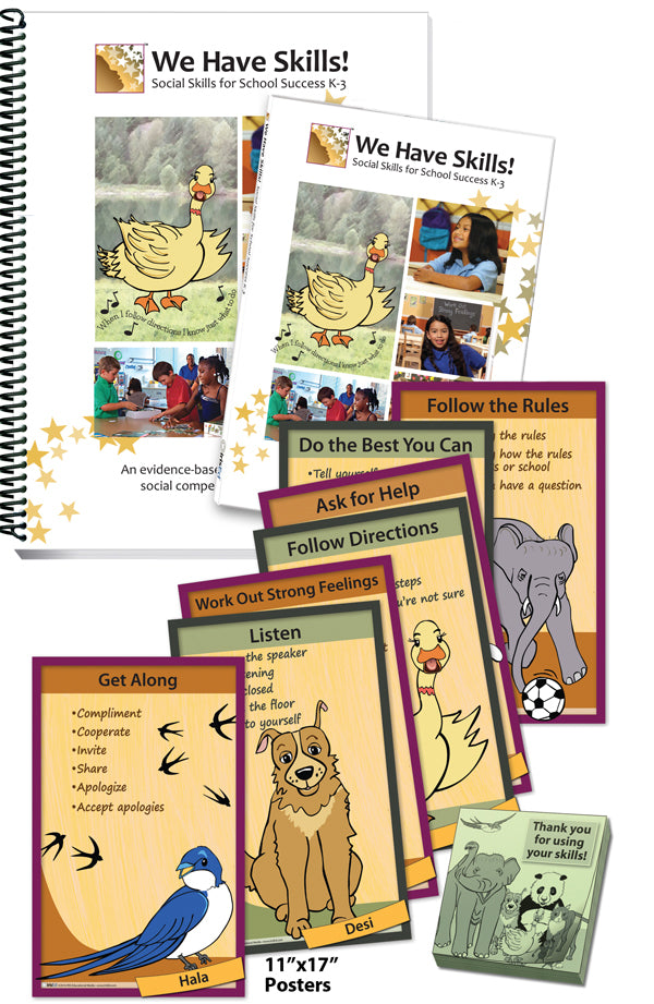 We Have Skills: Set of 7 Skill Posters – IRIS Educational Media